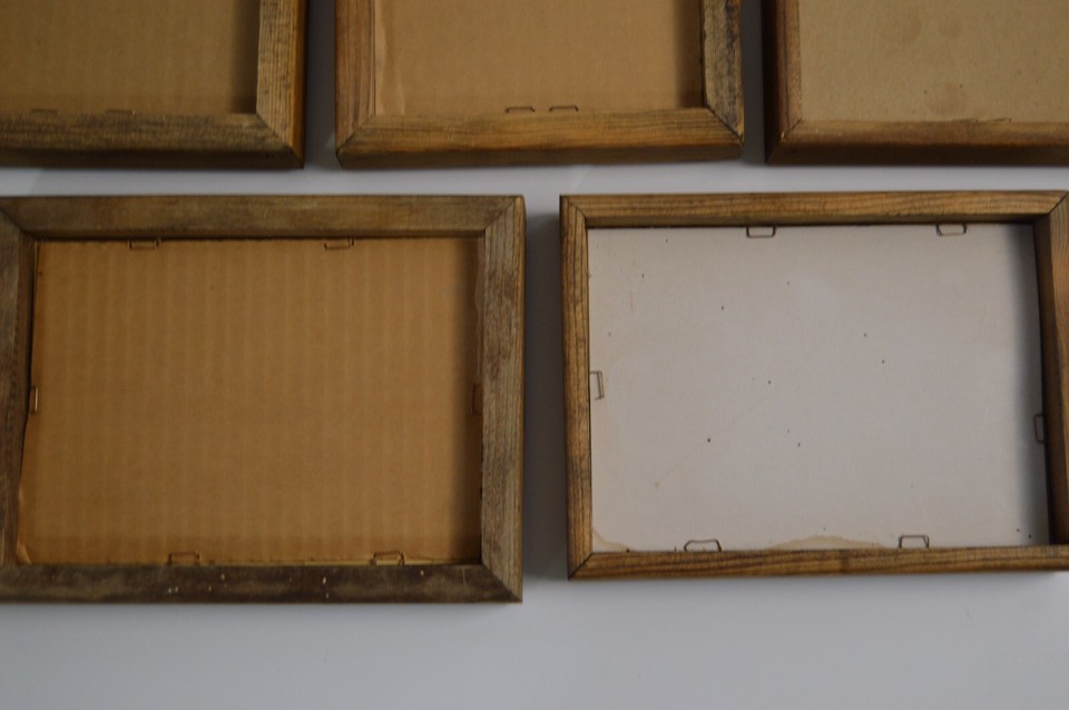 5 Vintage Rolland Hendrickson Framed Art Prints Women Child Bathing ...