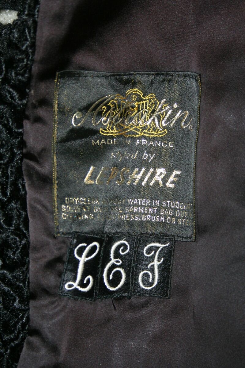 VTG Women's CURLY WOOL Coat Jacket XL ASTRAKIN Lepshire VTG Women's CURLY WOOL Coat Jacket XL ASTRAKIN Lepshire