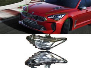 Genuine LED DRL Xenon Head Light Lamp Set For 2018-2022 KIA Stinger | eBay