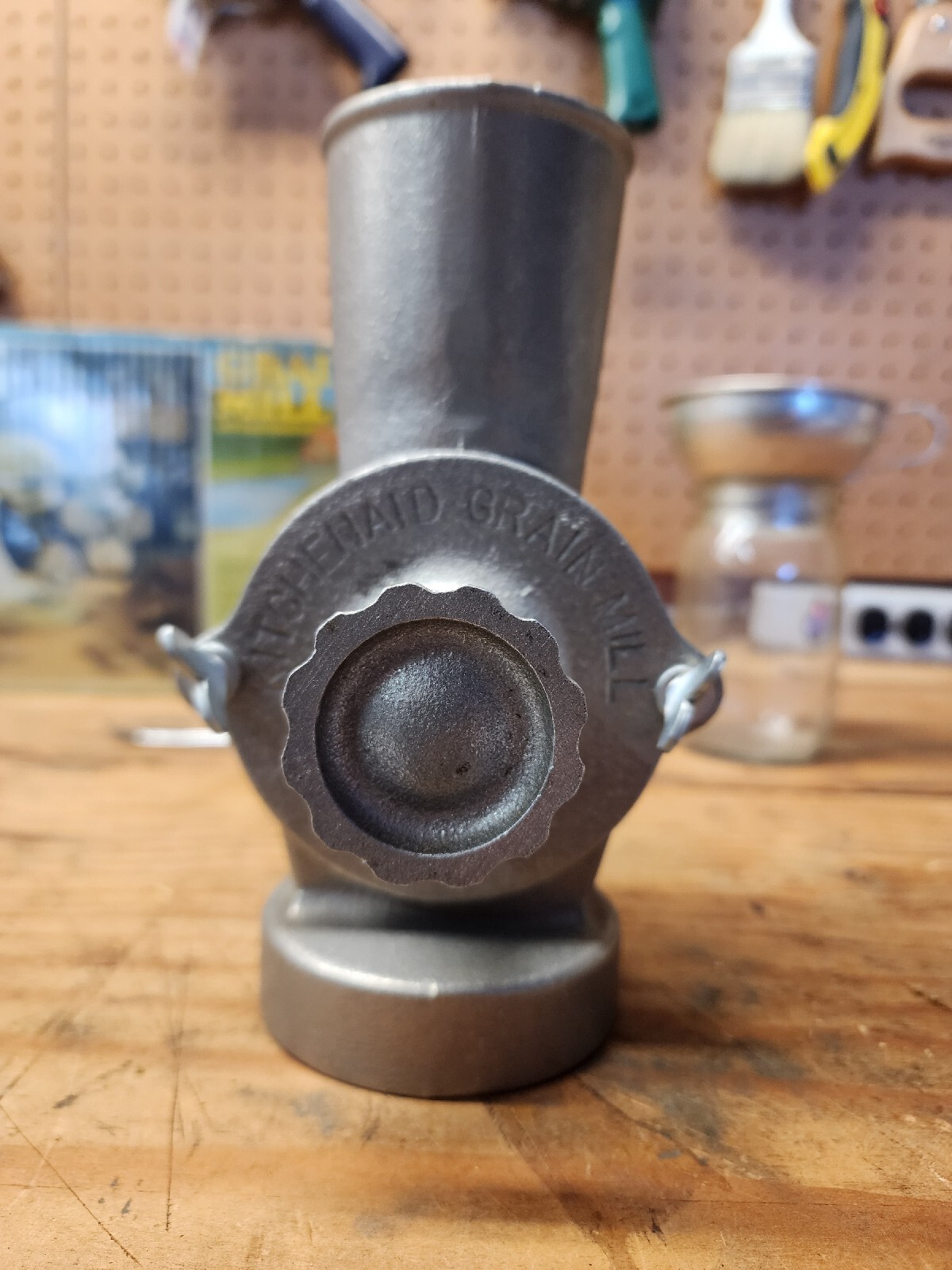 KitchenAid Grain Mill Attachment GM Hobart Vintage All Metal | eBay