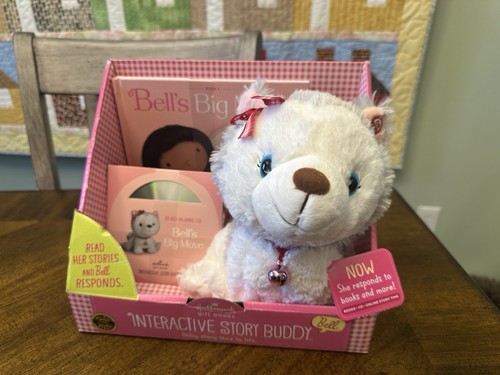 NEW 2012 Hallmark Girl Bell Dog Interactive Story Buddy Plush CD Gift ...