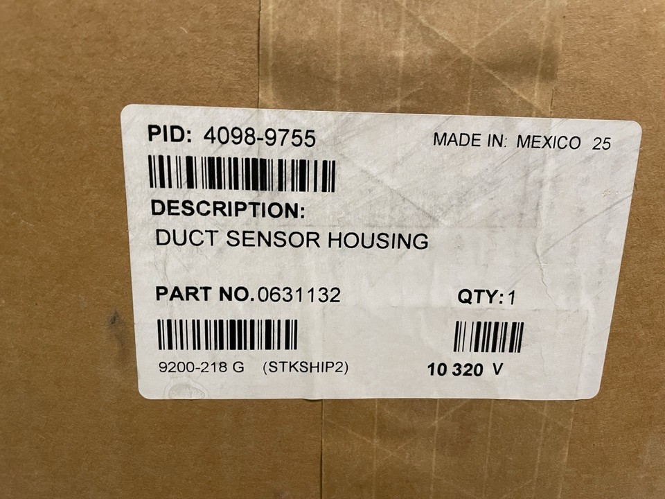 Simplex 4098-9755 Duct Smoke Detector Housing 0631132 | eBay
