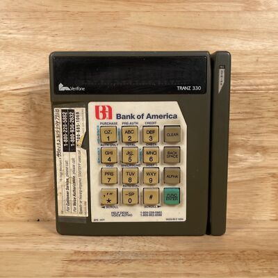 Credit Card Terminals, Readers - Verifone Tranz 330