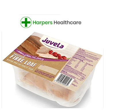 Juvela Gluten-Free Fibre Unsliced bread Loaf 400g x2 EGG & SOYA FREE | eBay