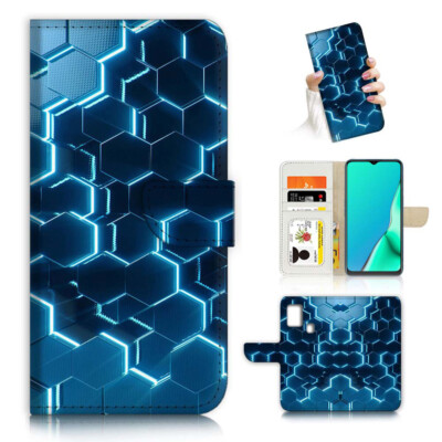 ( For Telstra Essential Pro 3 ) Flip Case Cover AJ23708 Blue Cell ...