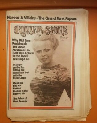 Rolling Stone October 12, 1972 Sally Struthers Cover Neal Cassidy ...