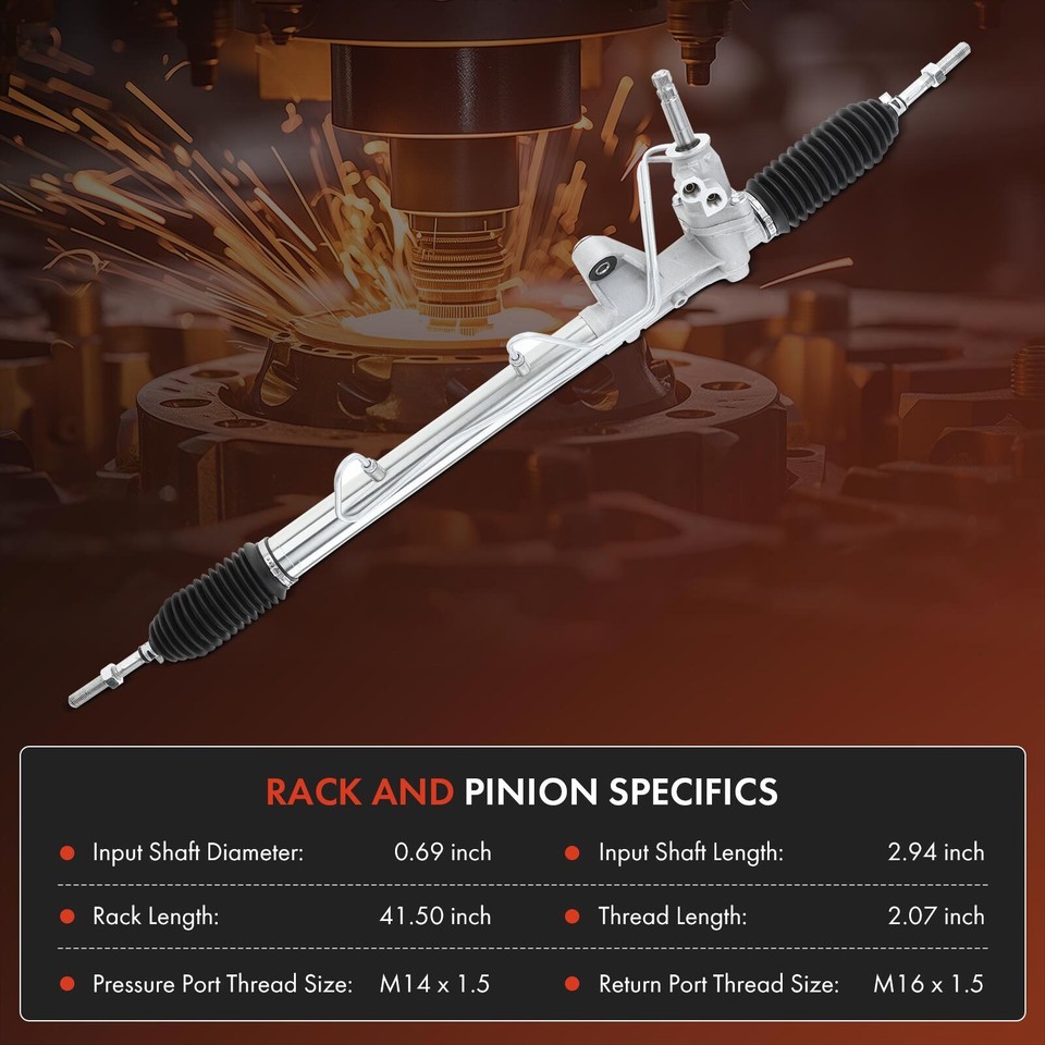 1x Power Steering Rack and Pinion Assembly for Acura Integra Honda ...