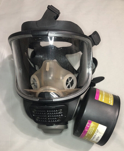 3M Scott Pro Gas Mask and Expired filter 8/16 , See Photos, ships USA ...