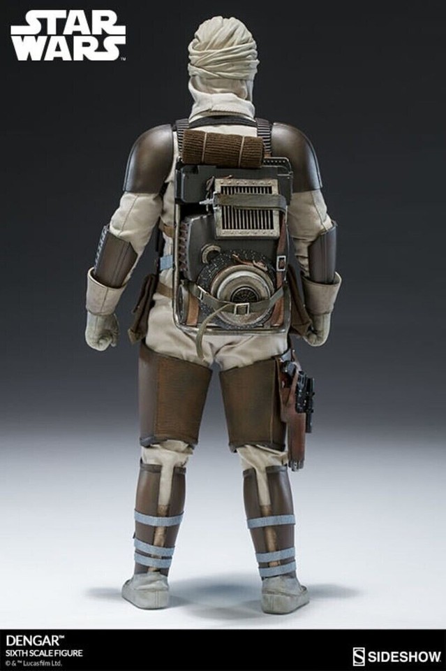 dengar sideshow 1/6 scale bounty hunter star wars boba fat greedo darth ...