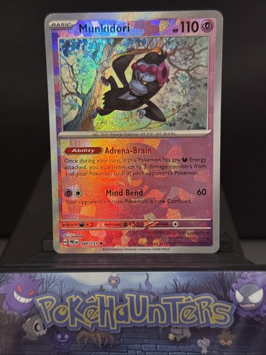 Pokemon Card Munkidori 044/131 Pokeball Prismatic Evolutions Near Mint ...