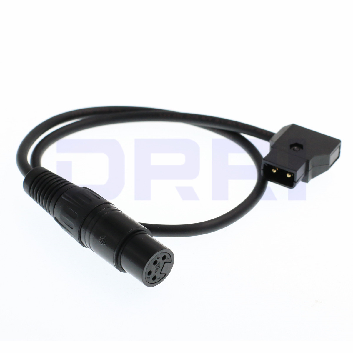 D-Tap to Female 4Pin XLR Power Cable for Blackmagic Sony Panasonic ...