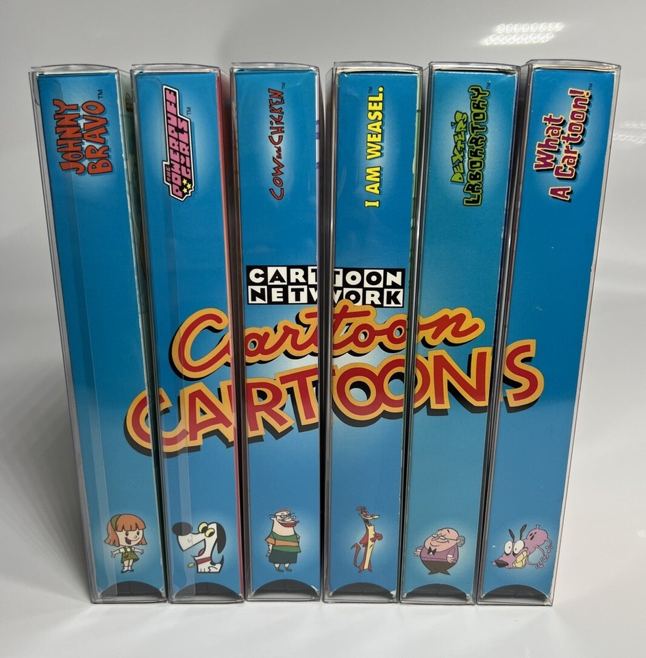 Cartoon Network VHS Promo Set - RARE 1998 Lunchables Cartoon Cartoons ...