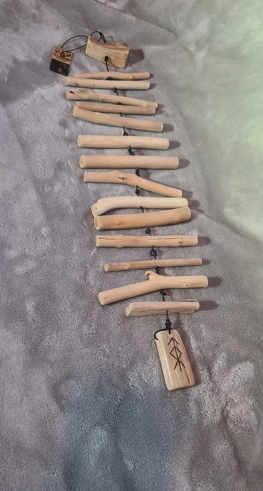 Medium Handcrafted Valhalla Ladder Spiritual Decor Wooden Wall Art Made ...