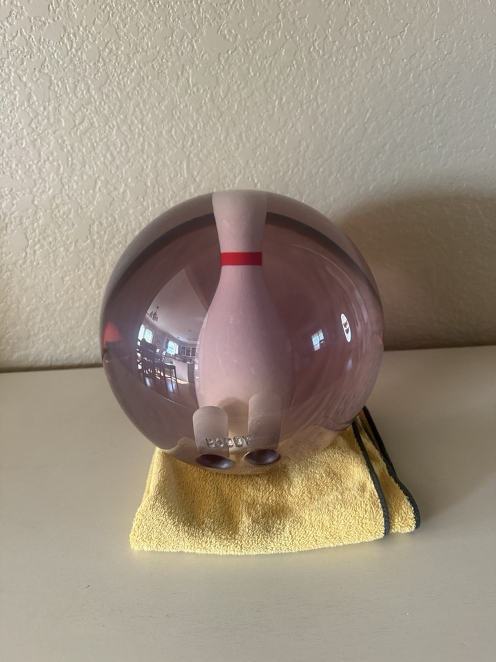 *RARE* Ebonite clear Bowling Ball with bowling pin inside! | eBay