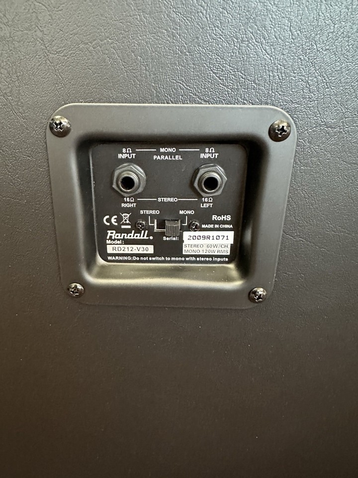 Randall RD212-V30 Guitar Cabinet | eBay