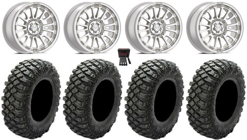 Valor V14 15" Wheels Machined 32" Crawler XG Tires RZR XP 1000 / PRO XP ...