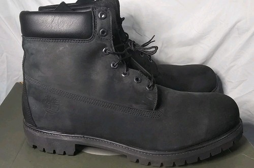 Timberland Premium 6" Boots Black TB010073001 Mens Size 16 New With Box ...