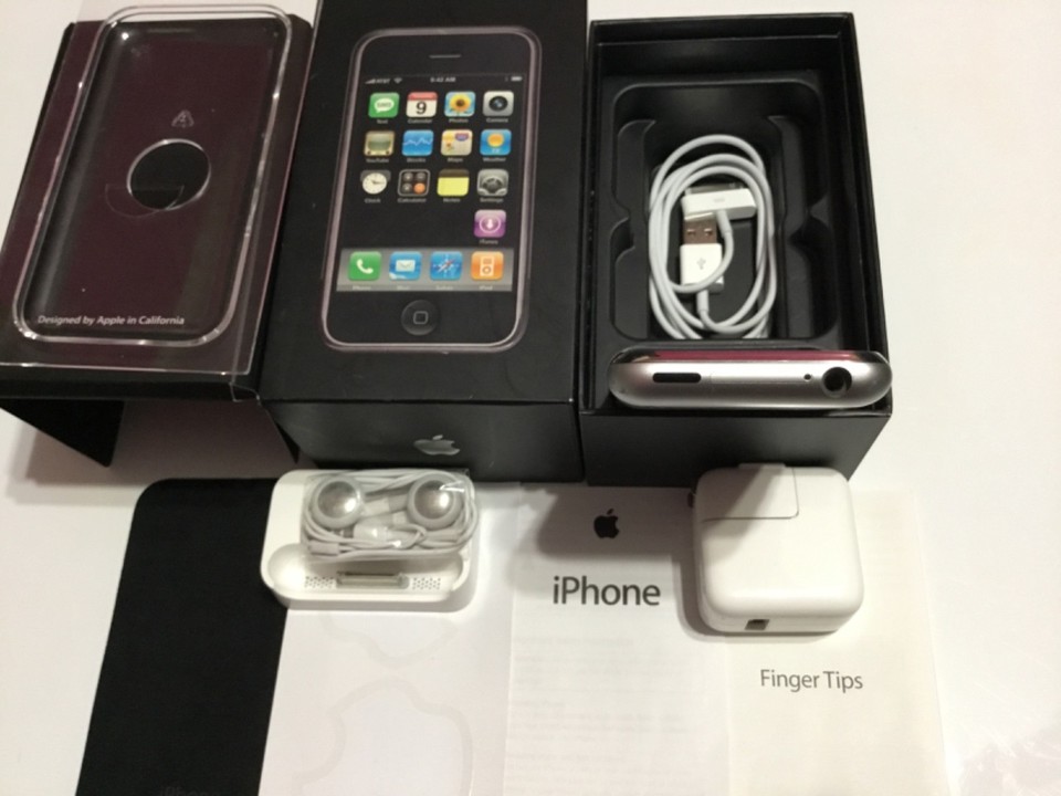 Rare Apple iPhone 1st generation 2G - 8GB - MA712LL/A - Serial numbers ...