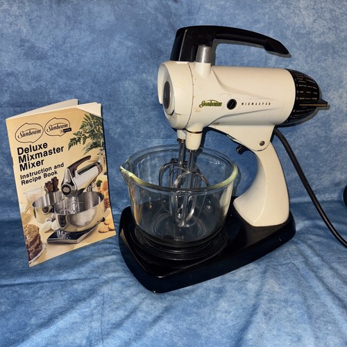 Vintage 1950’s Sunbeam Mixmaster Model 12 Stand Mixer 12 Speed *Tested ...