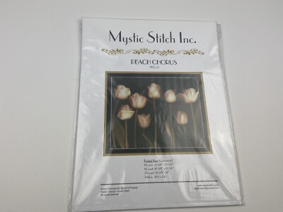 Mystic Stitch Peach Chorus Cross Stitch Pattern NFP-07 Flower | eBay