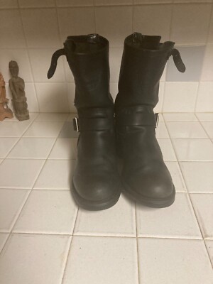 Red Wing Soft Toe Engineer Boots 8 D Harness Style 968 Cord Sole | eBay