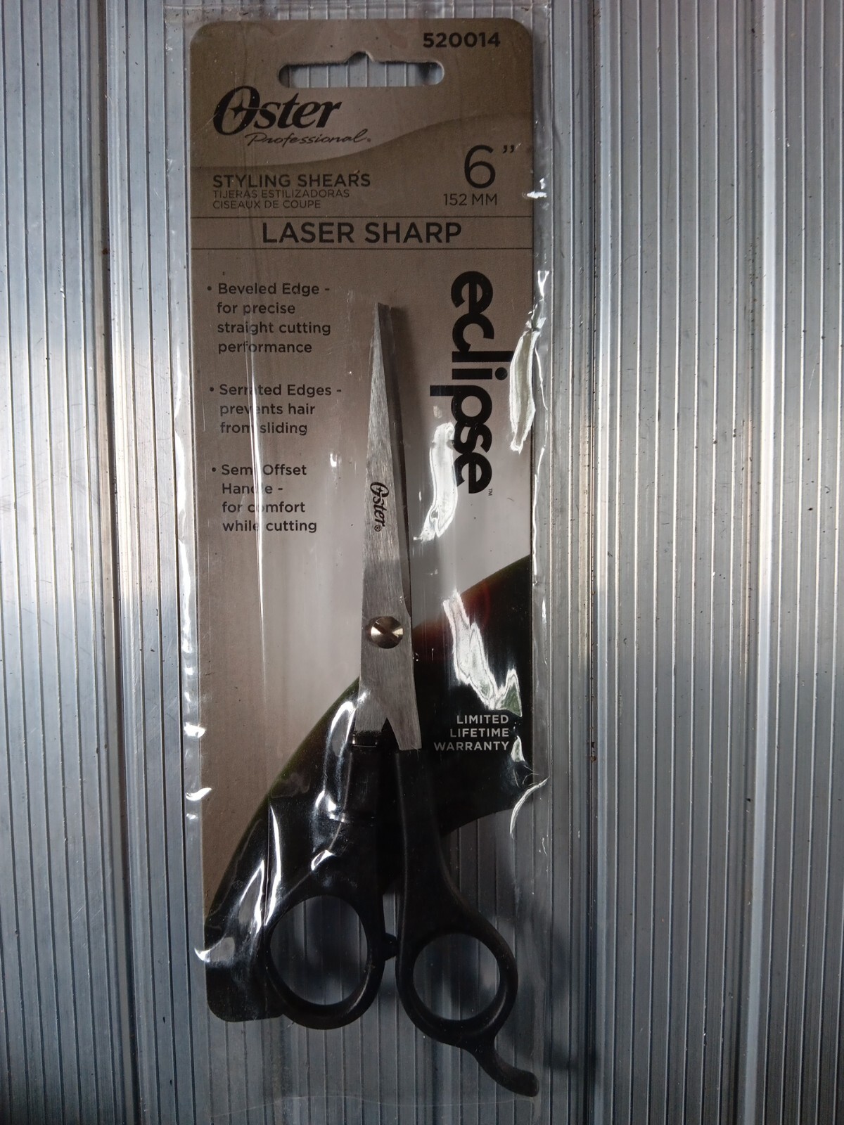 OSTER Eclipse 6” Styling Shears Set Laser Sharp Scissors (L34) | eBay