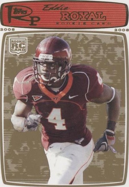 2008 Topps Rookie Progression - Gold #108 Eddie Royal /199 (RC) for ...