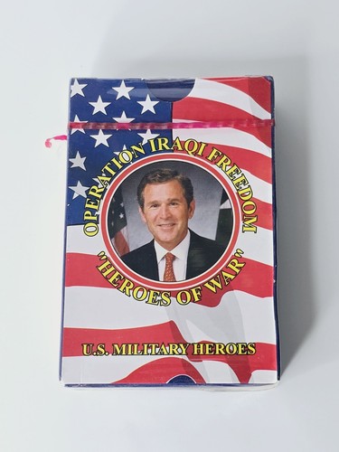 Operation Iraqi Freedom "Heroes Of War" - Playing Cards - Sealed | eBay