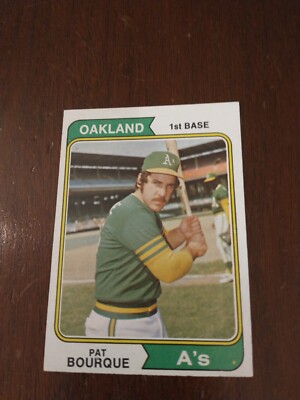 1974 Topps #141 Pat Bourque (NRMT) | eBay