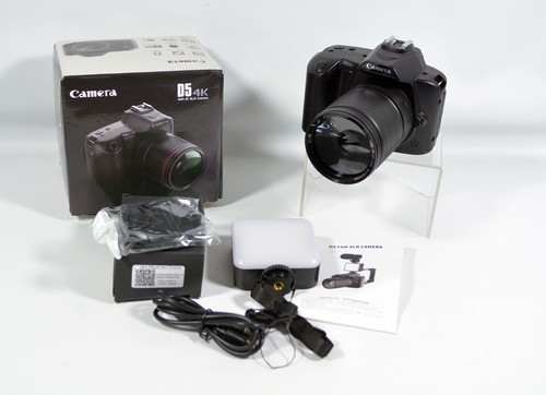 D5 4K Wifi IR SLR 64MP 16x Digital Zoom Video/Still Digital Camera ...