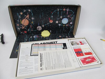 Vintage Solarquest Board Game | eBay