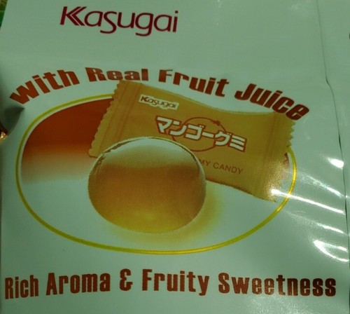 Japanese Kasugai Mango Gummy (2) bags Japanese candy - Free Shipping ...