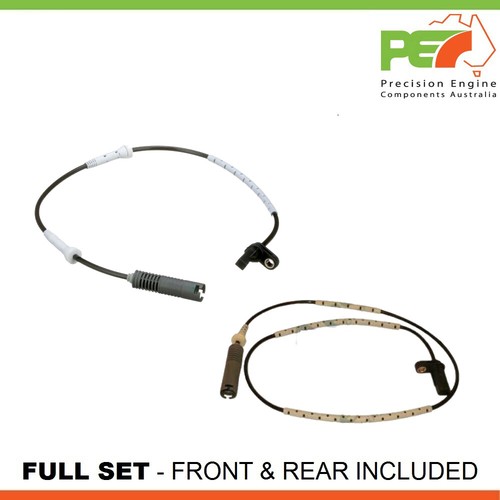 4x PEC Wheel Speed Sensors Fr & Rr For BMW 330D E90 / 92 / 93 Diesel 3 ...