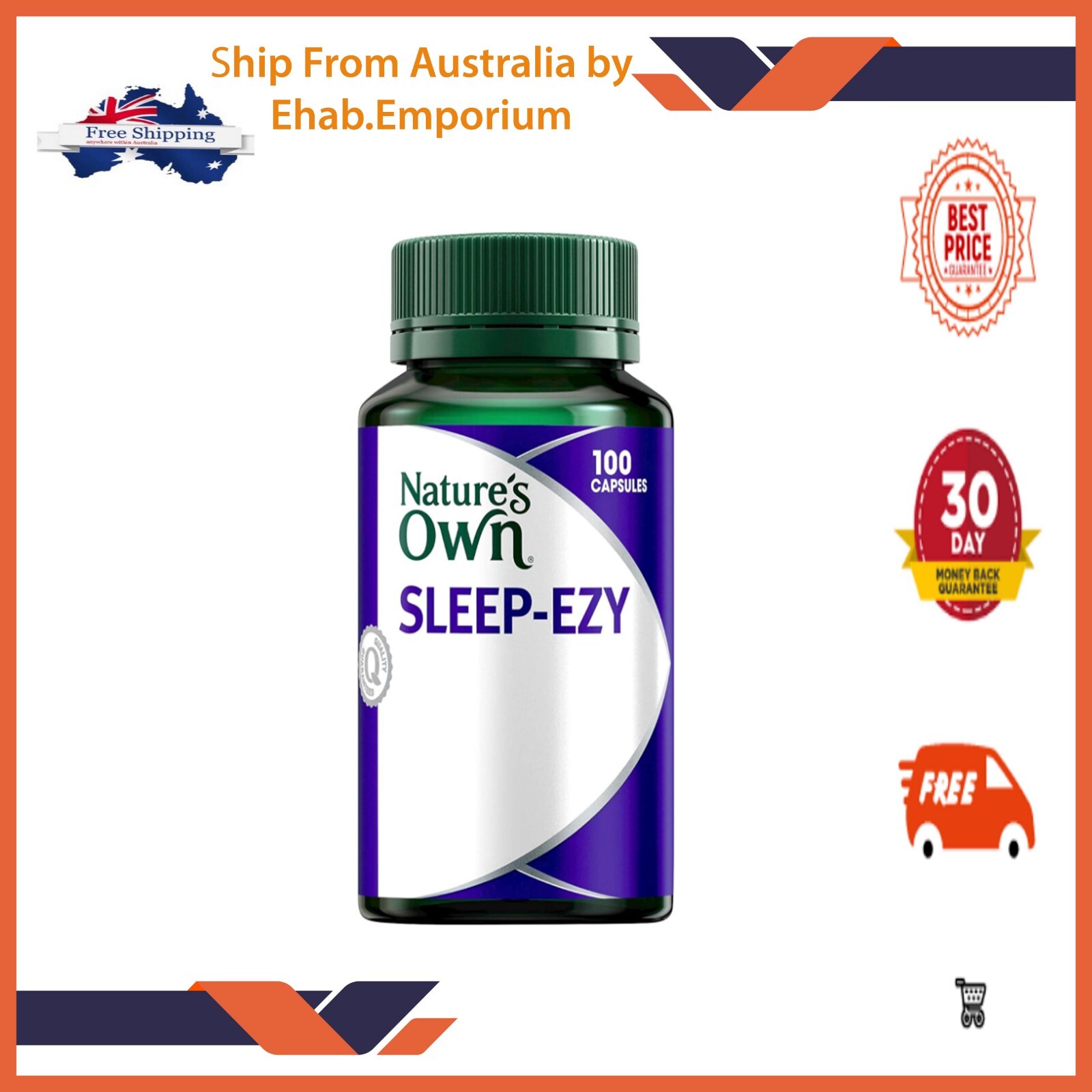 Nature's Own Sleep Ezy Capsules - 100 Count for sale online | eBay