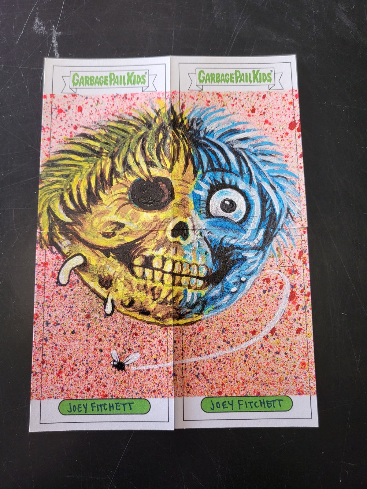 Garbage Pail kids Dead Ted Loaded Sketch By Joey Fitchett aka Yoga ...