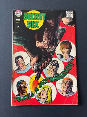 Secret Six #3 - To Kill A Mockingbird! (DC, 1968) VG+ | eBay