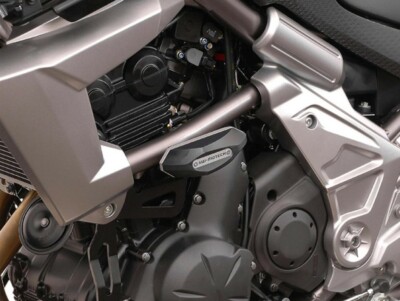 SW Motech Slider Set Frame (Black) fits for Kawasaki Versys 650 (08-14 ...