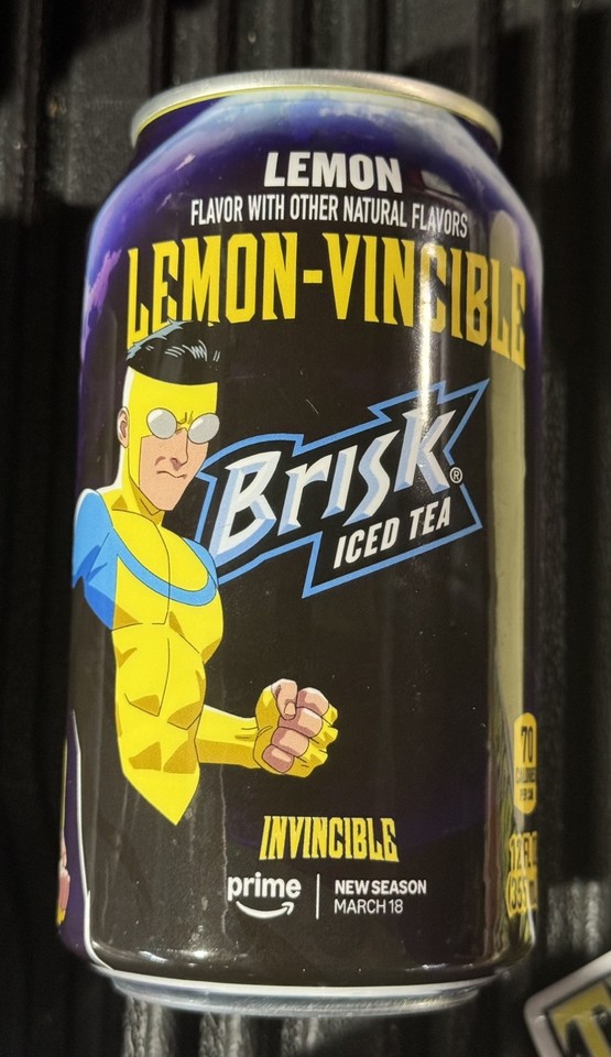 Invincible SXSW Burger Mart Brisk Promo Lot Brisk Can + Tote + Tumbler ...