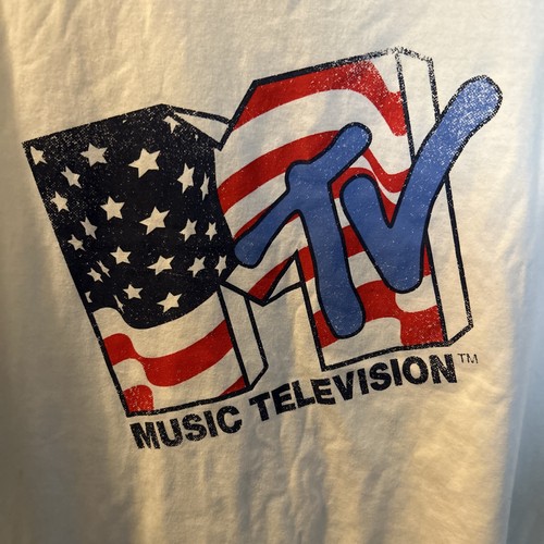 MTV Music Television Sleeveless T-Shirt Women Size 3X Retro All ...