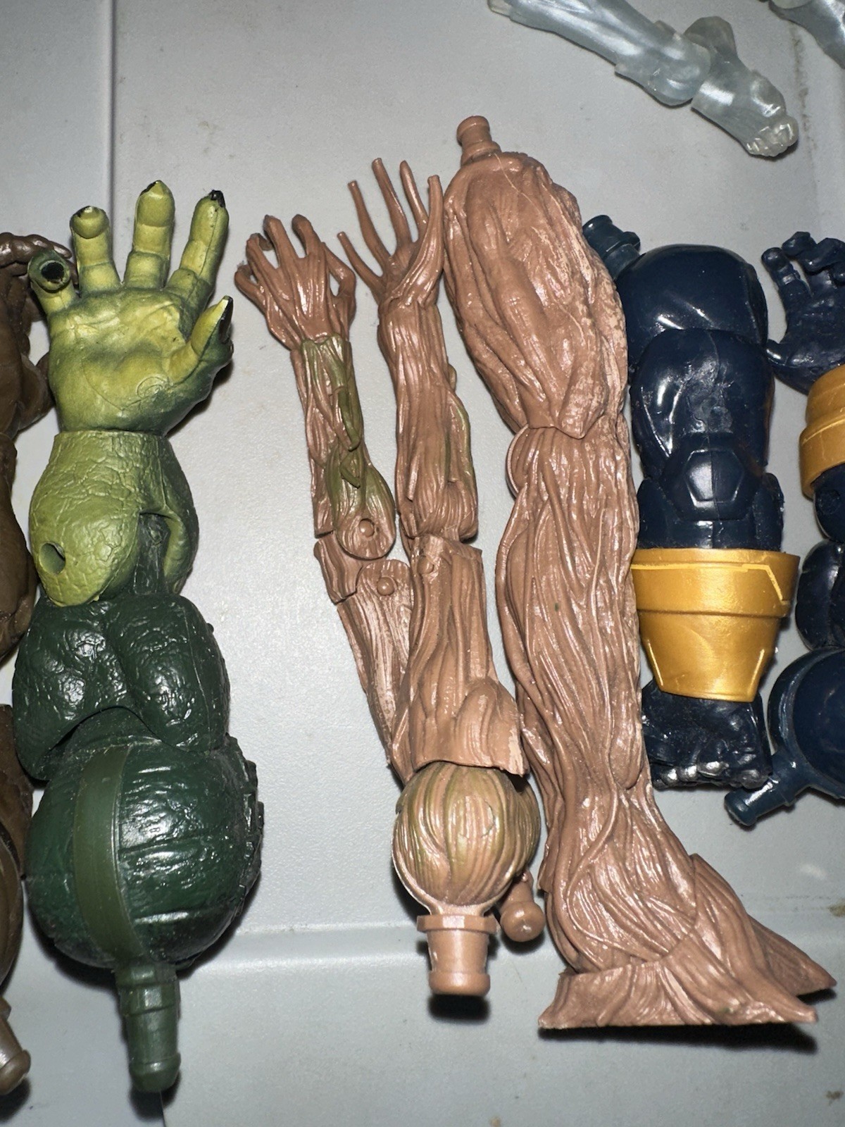 Groot Baf Two Arms Right Leg Guardians of The Galaxy Marvel Legends | eBay