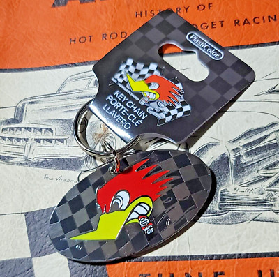 CLAY SMITH Cams Mr Horsepower KEYCHAIN vtg Hot Rod Drag Racing key fob ...