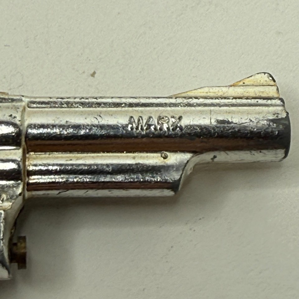 Vintage Marx Golden Guns Magnum Toy Cap Gun 3” Revolver RARE | eBay