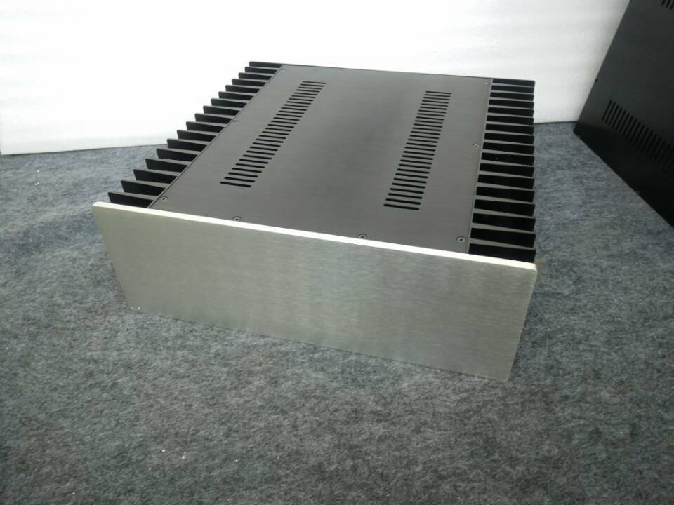 Power Amplifier Chassis Aluminum Class A DIY HiFi Audio Case W430 H150 ...