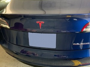 Tesla Model 3 / Model Y Rear Tailgate "T" Logo Accent Decal | eBay