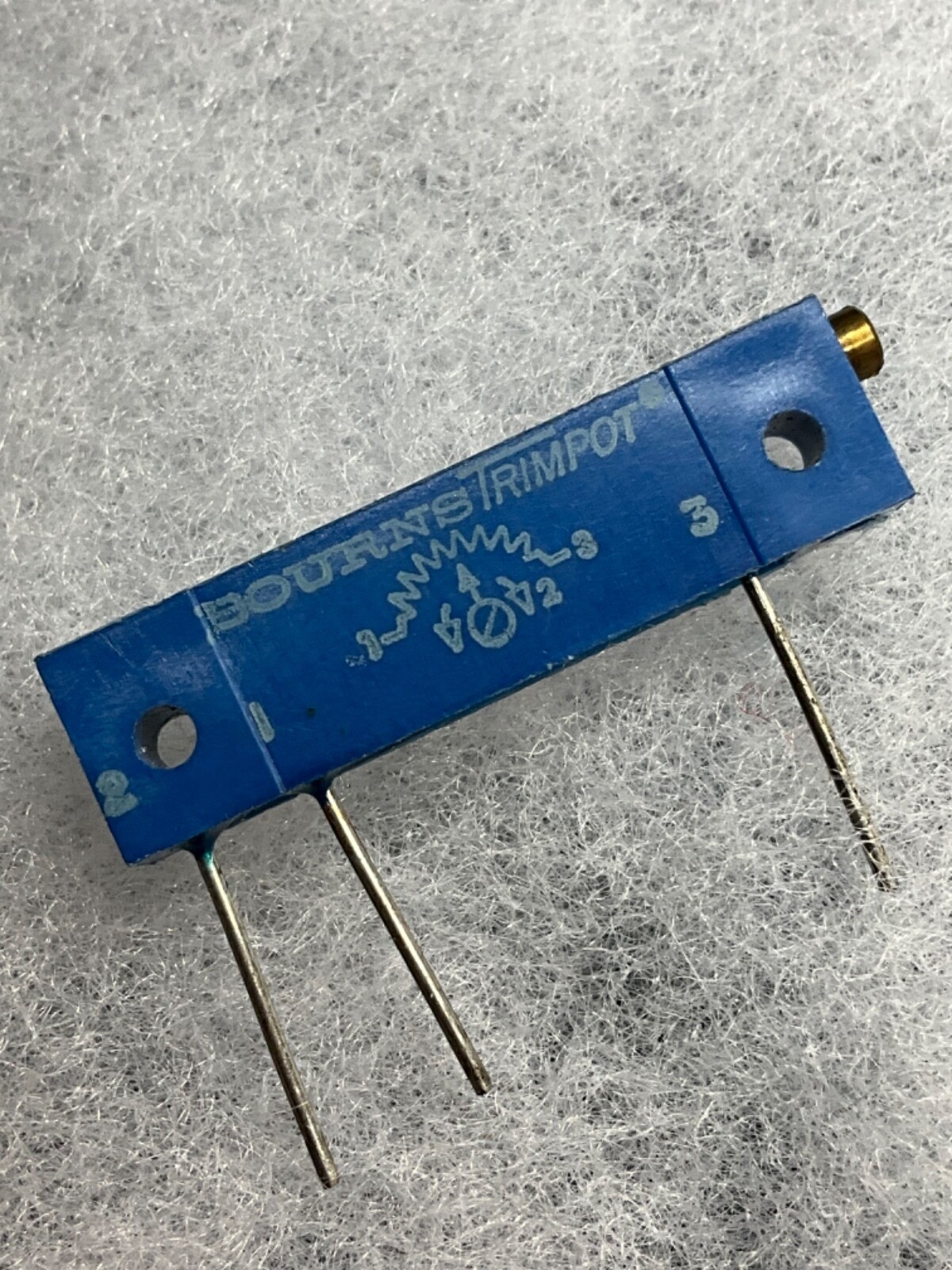 Bourns - 3052P-1-502 - Trimmer Potentiometer - 3052P1502 - Military ...