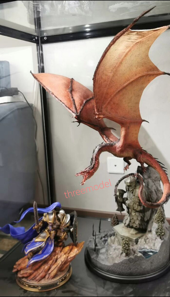 Weta The Lord Of the Rings The Hobbit Smaug the Fire-Drake Statue IN ...