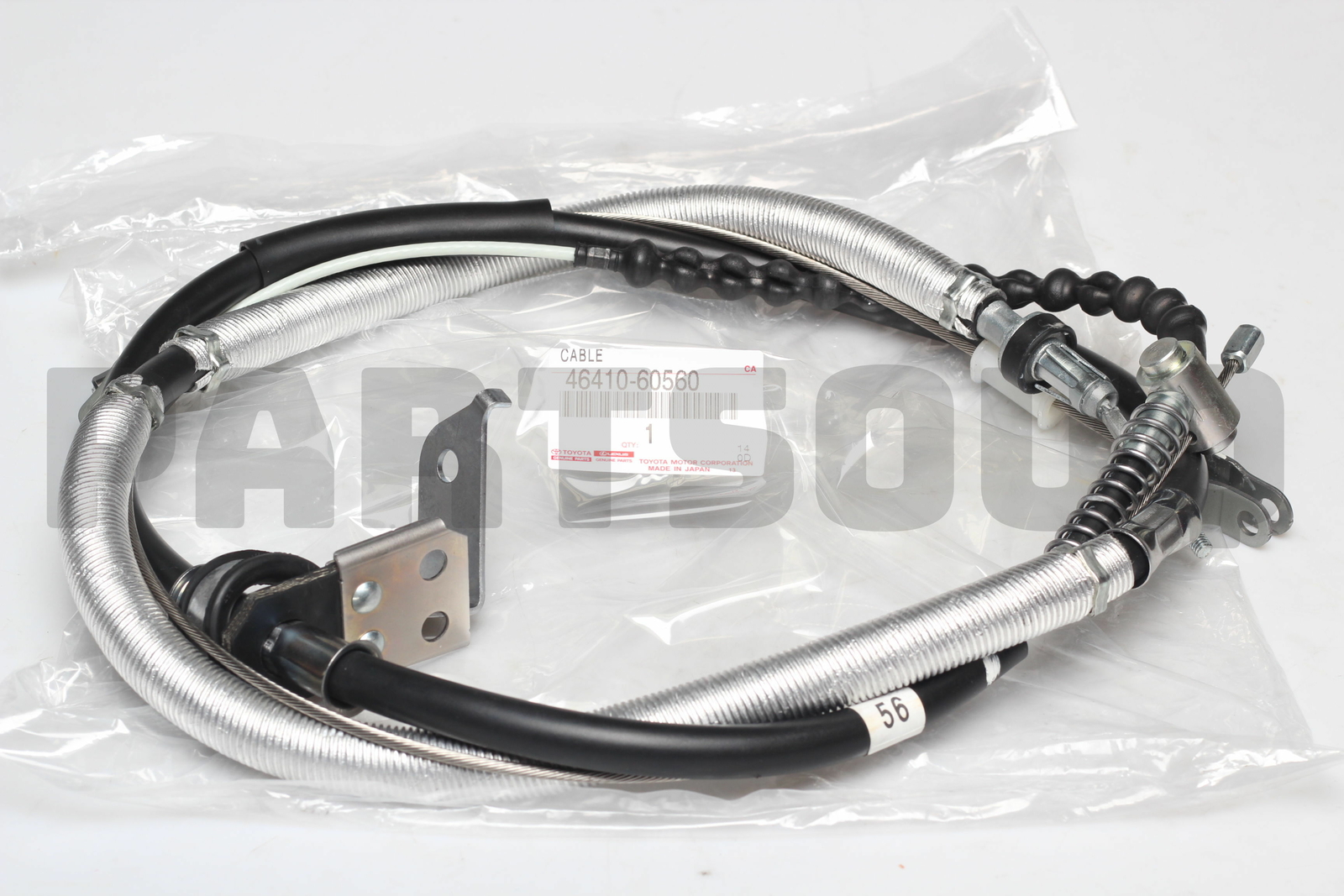 4641060560 Genuine Toyota CABLE ASSY, PARKING BRAKE, NO.1 46410-60560 ...