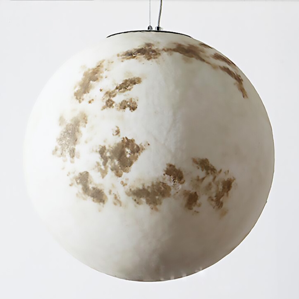 Acrylic Planet Pendant Lamp Bedroom LED Iron Light Globe Ceiling ...