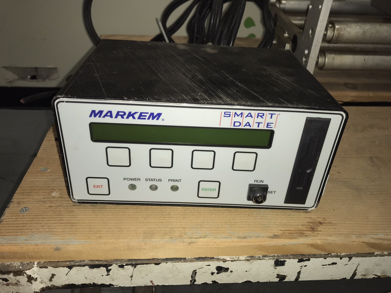 MARKEM SMARTDATE 3IW CONTROLLER w/ REFS3IWPR SMARTDATE-3 PRINTER ...