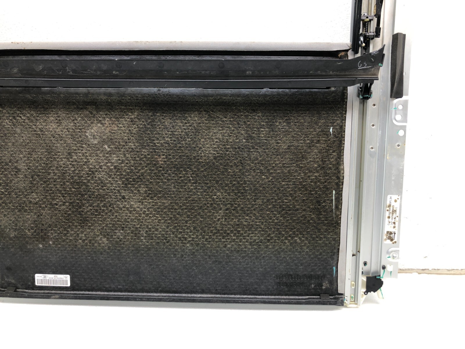 2013-2019 MERCEDES GL450 SUNROOF RAIL FRAME SHADE SCREEN OEM GRAY. | eBay